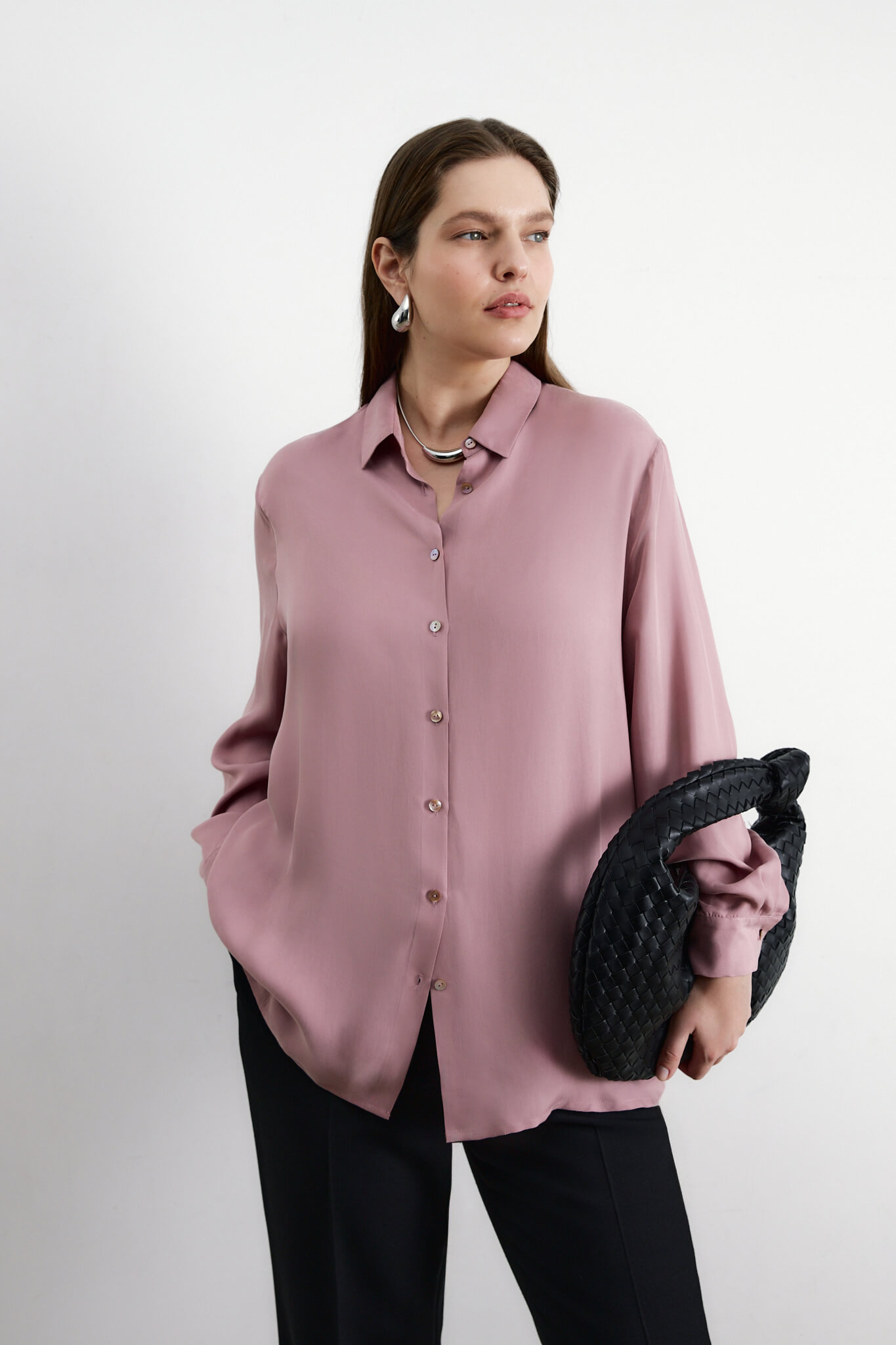 Рубашка цвет Пудровый - купить в интернет-магазине Alavelarium в Санкт ...